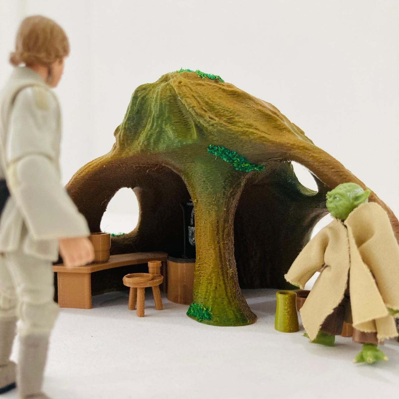 Yodda's Hut for 6 inch (1:12) Scale Action Figure | eBay