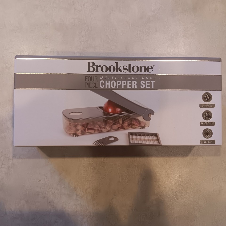 PRICE CUT! THREE Brookstone Kitchen Items! Prep Set, Salad Spinner ...
