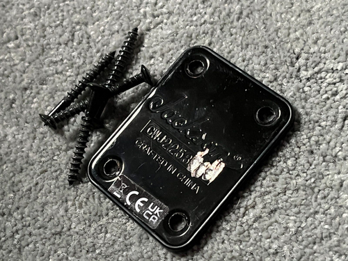 Jackson guitar bass neck plate | eBay
