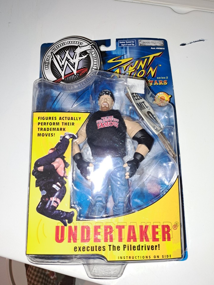 WWE Undertaker Stunt Action Figure | eBay