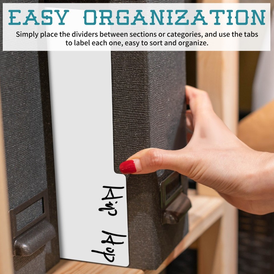 10 Pcs Record Divider Vinyl Separators Greeting Card Dividers with Tabs ...