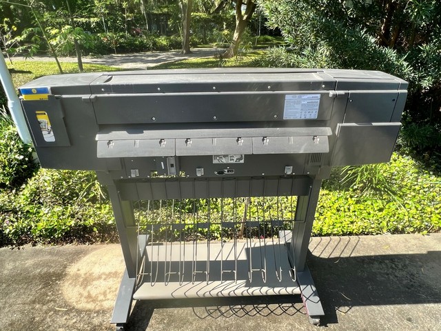 HP Designjet 1050c Plus C6074B Large Format Printer Plotter for sale ...