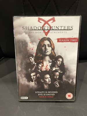 SHADOWHUNTERS THE MORTAL INSTRUMENTS COMPLETE SEASON 2 EXCELLENT 5 DVD ...