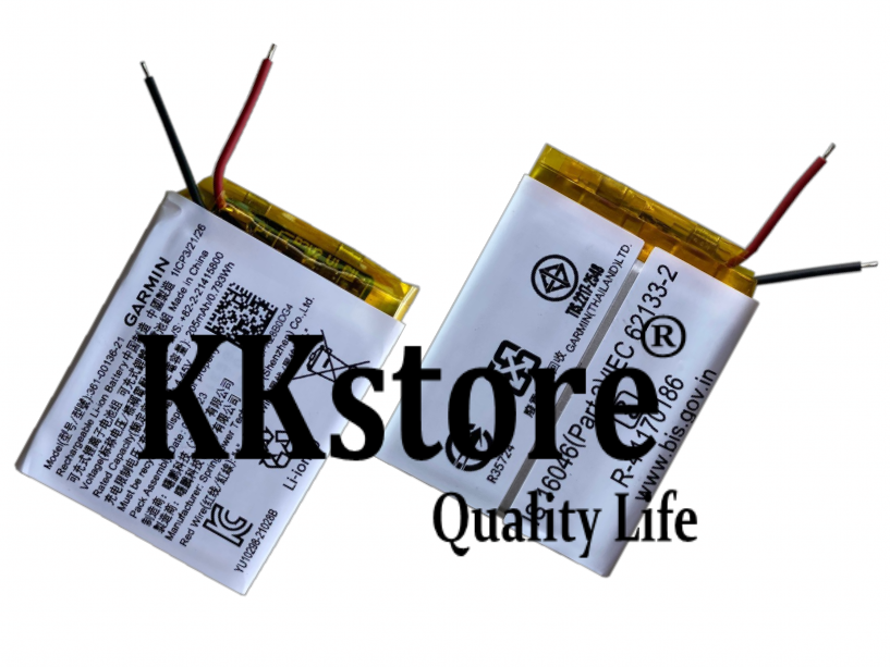 361-00136-10 361-00136-21 205mAh Battery For Garmin Venu SQ Music ...