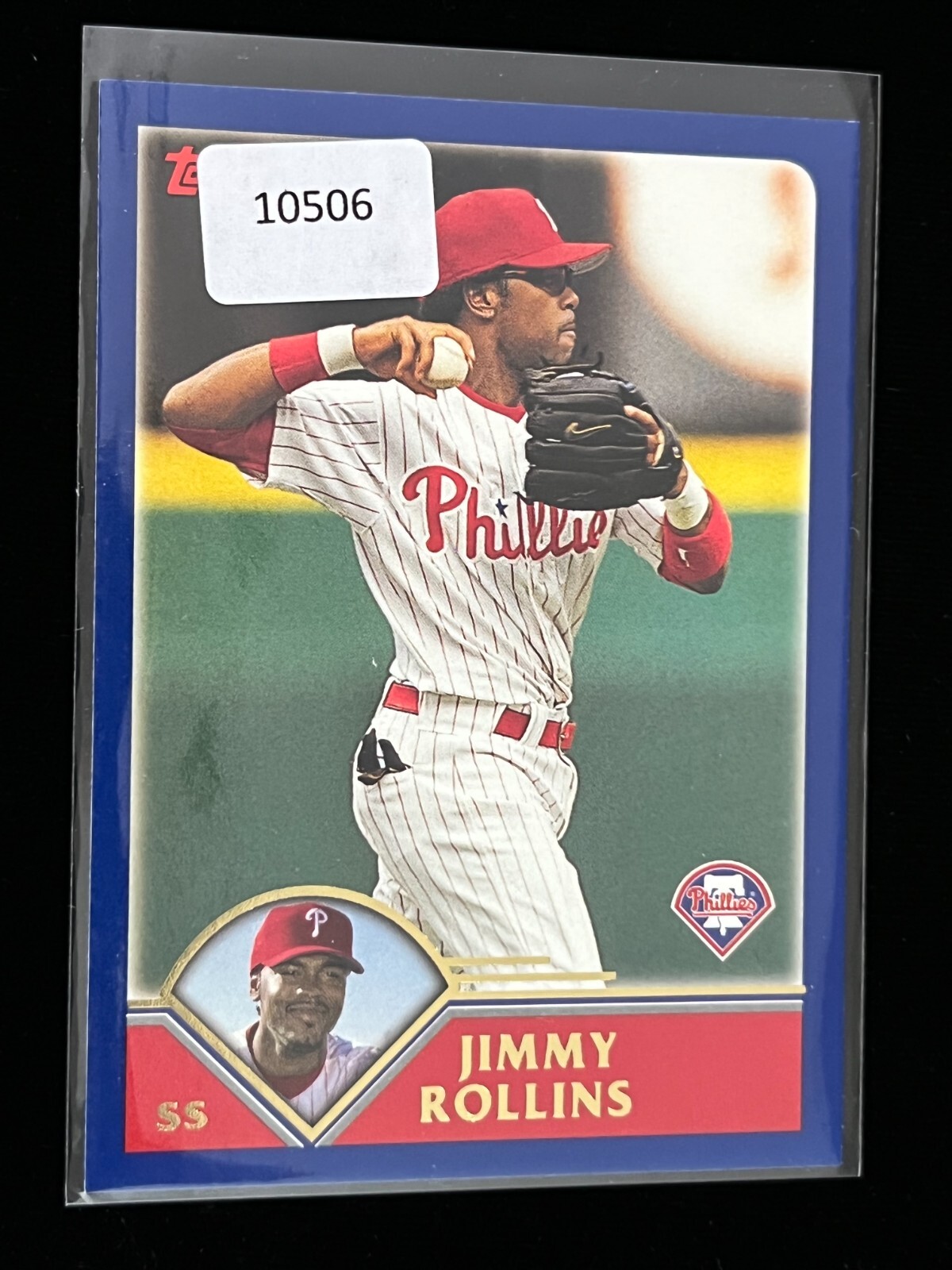 JIMMY ROLLINS Phillies 2003 TOPPS Baseball Card #3 | eBay