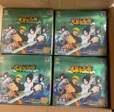 Premium Naruto Card Factory SEALED Booster Box 30 Packs! TCG CCG Anime ...