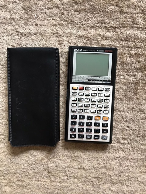 Vintage Casio Fx-7000g Scientific Graphics Graphing Calculator Case ...
