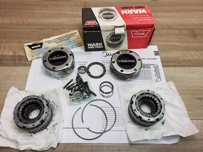 Warn 9790 CHROME Full Time 4WD Manual Wheel Locking Hubs 19 Spline G | eBay