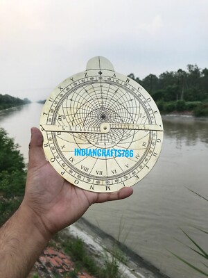 Antique Brass Vintage Astrolabe 8" Mariner Navigation Instrument ...