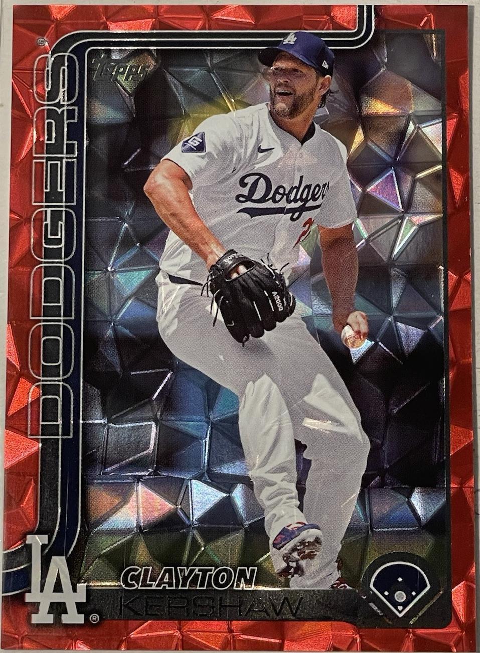 2025 Topps Series 1 - Clayton Kershaw #146 Red Diamante /5 online ...
