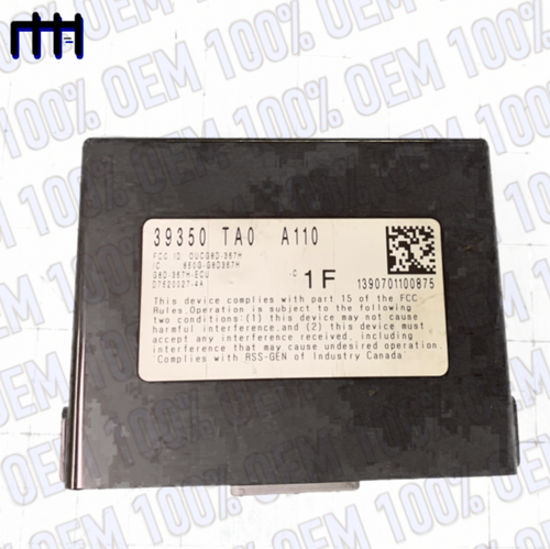 2008 2009 Honda Accord TPMS Tire Pressure Monitor Control Module ...