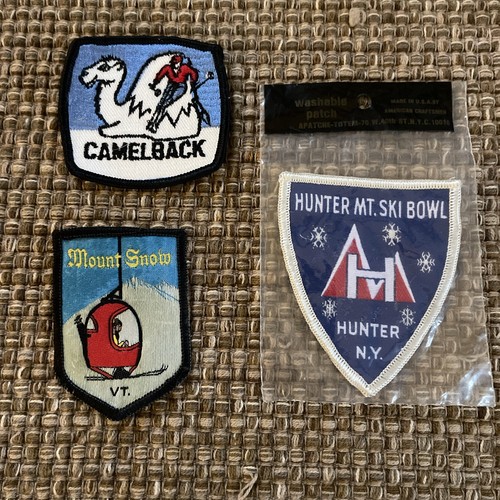 VTG Mount Snow Vermont Ski Resort Patch Camelback Hunter MT | eBay
