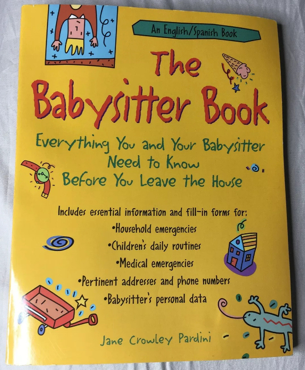 The Babysitter Book by Jane Crowley Pardini (1996, Paperback ...