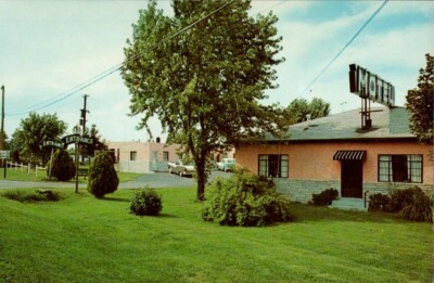 Wayside Motel & Restaurant Hamilton Ohio Entrance Postcard | eBay