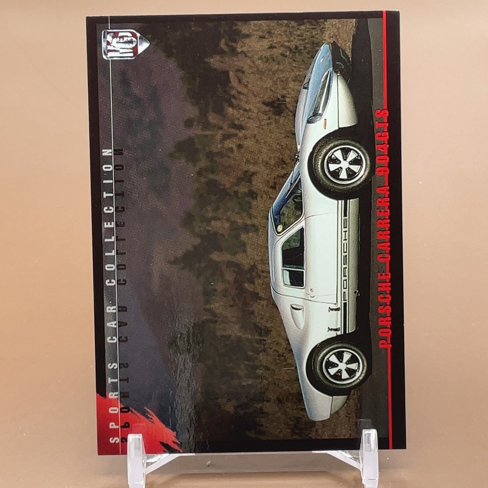 Porsche Carrera 904GTS No.155 Motor Car Card Original Tsukuda Made in ...