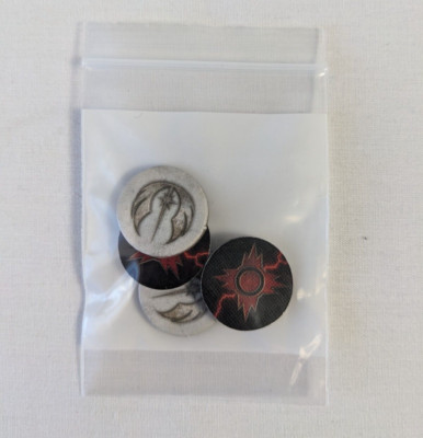 STAR WARS RPG Roleplaying Game DESTINY TOKENS Set Of 4 FFG OOP | eBay