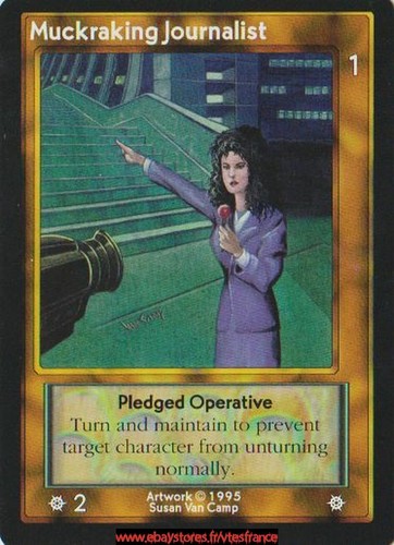Shadowfist TCG - Muckraking Journalist / Standard | eBay