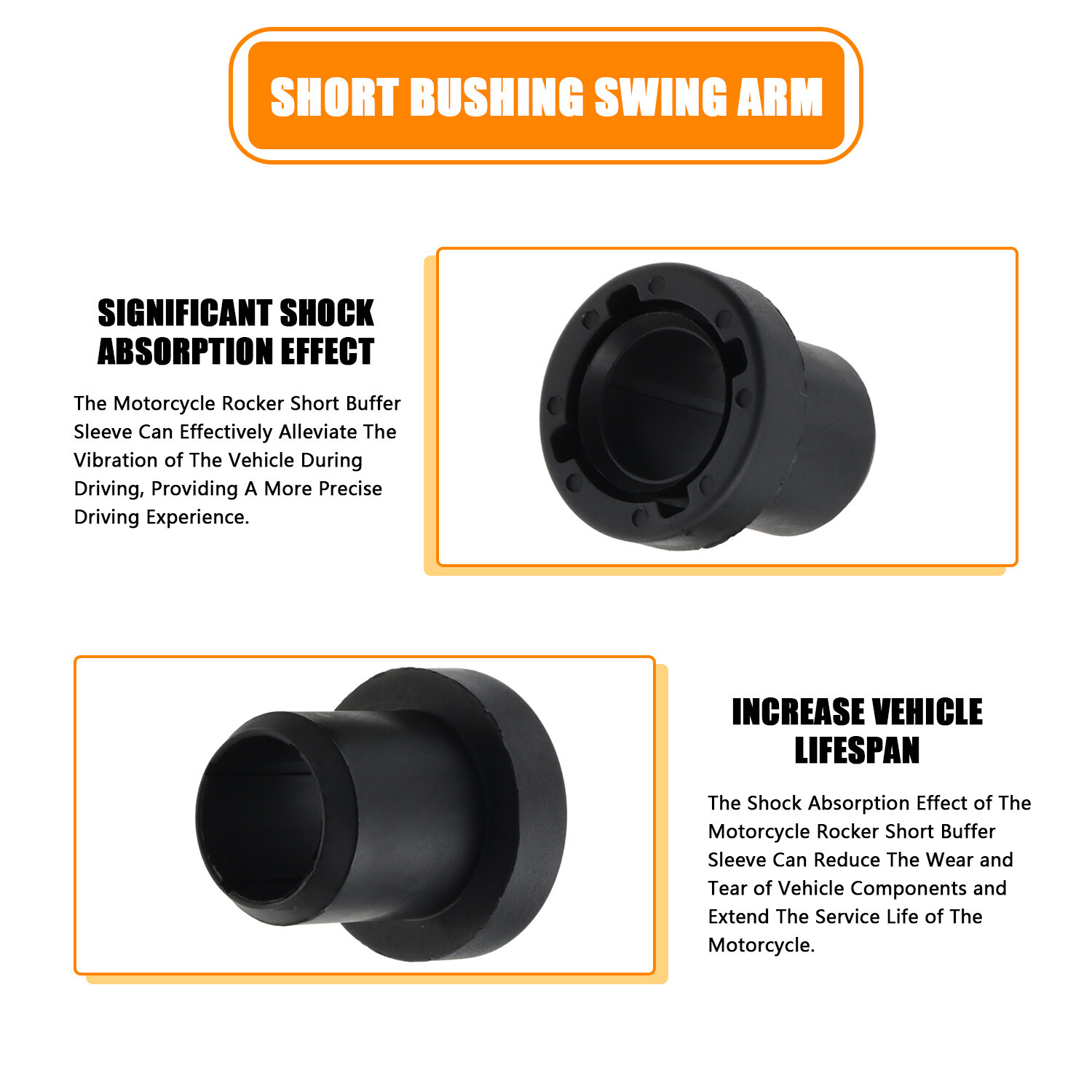 4 Pcs Rocker Arm Buffer Shock Absorber Sleeve Fit for Cfmoto Cforce ...