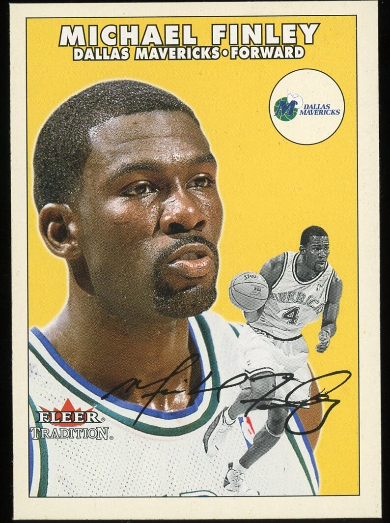 2000-01 Fleer Tradition #130 Michael Finley Base Dallas Mavericks | eBay