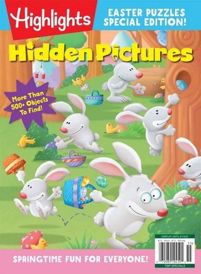 Highlights Magazine Hidden Pictures Easter Puzzles Special Edition 2025 ...