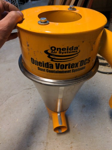 Vortex component of Oneida DCS Dust Collection System (Similar to Dust ...