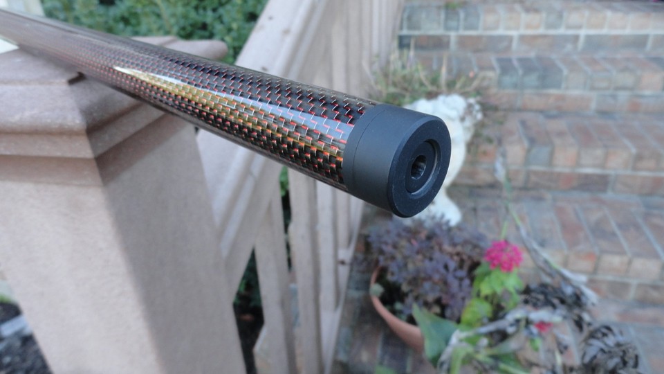 RUGER 10/22 THREADED 18.5 Inch RED/BLACK NITRATE CARBON 920 BULL BARREL ...