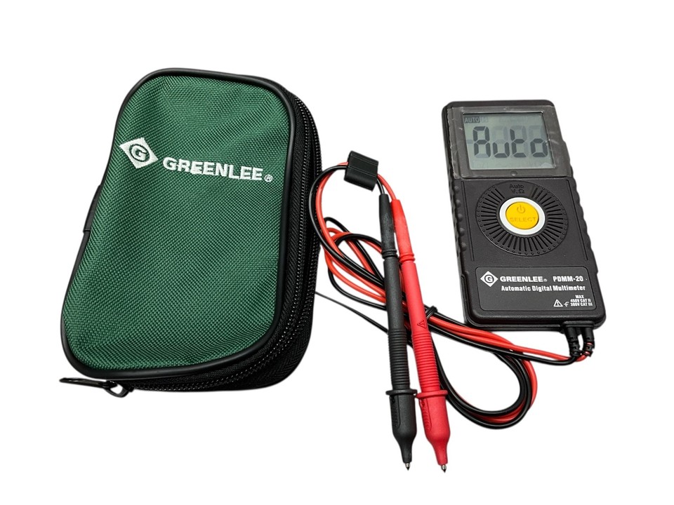 Greenlee PDMM-20 Pocket Automatic Digital Multimeter | eBay