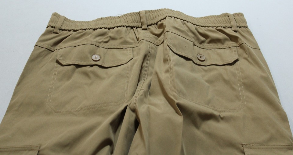 FlexRover Men's Ultra Comfort Flex Fit Cargo Pants NC3 Khaki Size 2XL ...