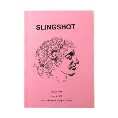 Society of Slingshot #159 "An End to Gloom, DBA Army List Shock Greek ...