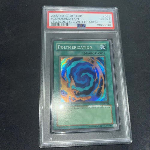 Yugioh PSA 8 2002 Polymerization LOB-059 Super Unlimited 1.5 Print | eBay
