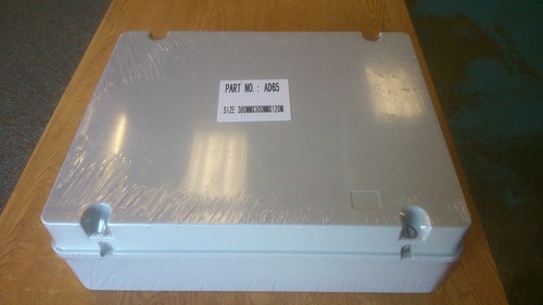 PLASTIC-ENCLOSURE-JUNCTION-BOX-ADAPTABLE-PVC-IP56 380 x 300 x 120mm | eBay