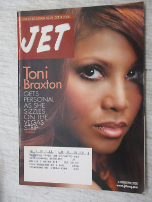 JET MAGAZINE OCTOBER 9, 2006 TONI BRAXTON ON THE LAS VEGAS STRIP | eBay