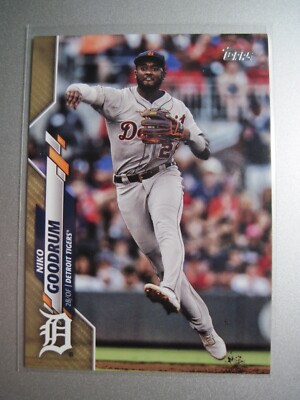 2020 TOPPS GOLD NIKO GOODRUM #105 | eBay