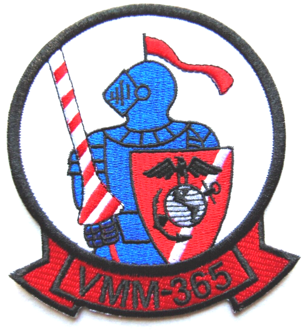 USMC Medium Tiltrotor Squadron 365 (VMM-365) Iron-on/Sew-on Patch | eBay