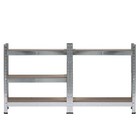 5Tier Freestand Garage Shelving Heavy Duty Storage Shelf Organizer Rack ...