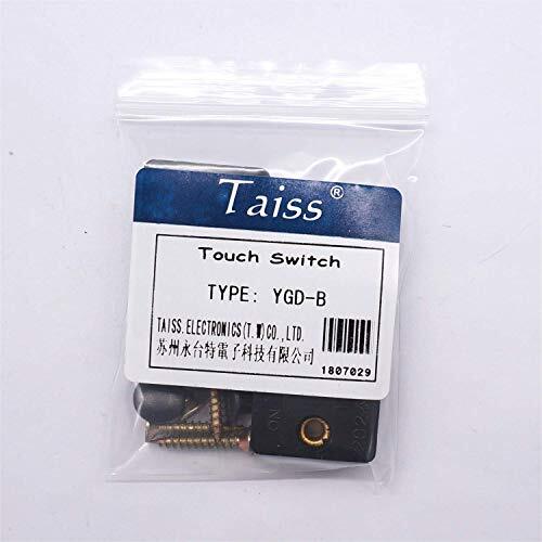 2pcs Black Cabinet Lamp Switch Wardrobe Touch Switches Automatic Door ...