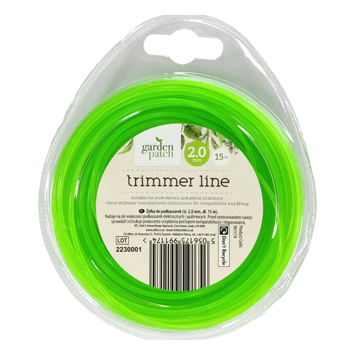1.2mm 1.6mm 2mm Strimmer Line Cord Wire 15m Grass Weed Trimmer | eBay