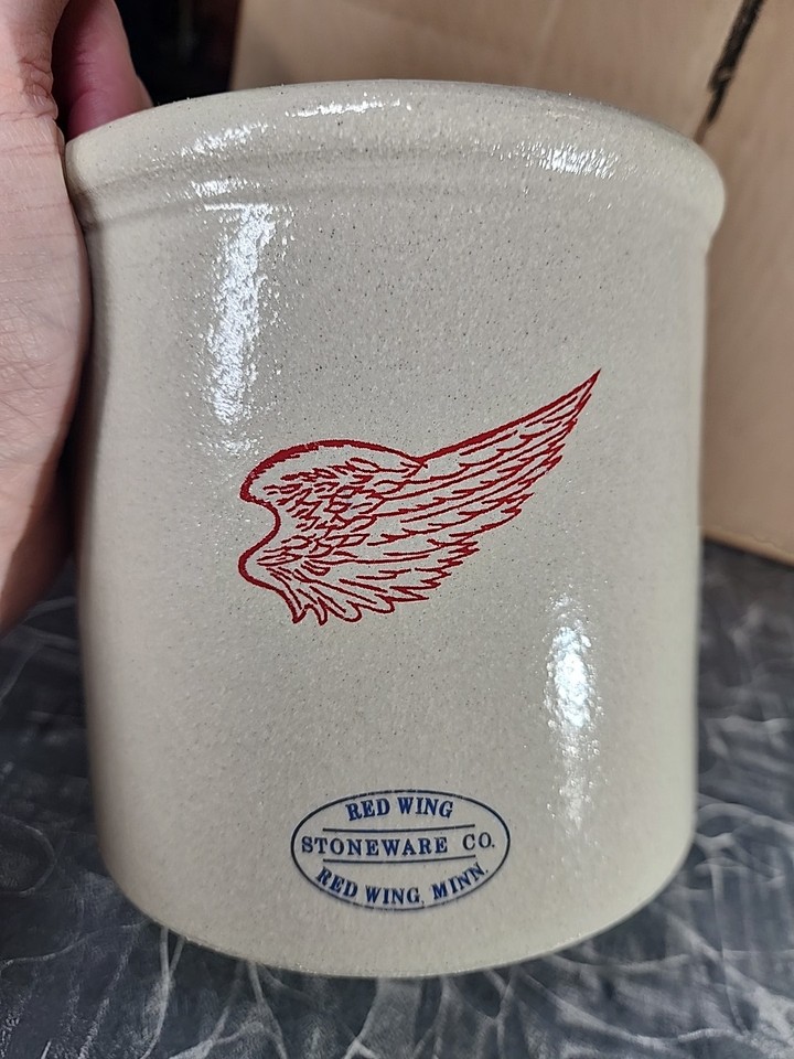 Vintage Red Wing Stoneware 6" Crock McDonald's Red Wing, MN Minnesota X ...