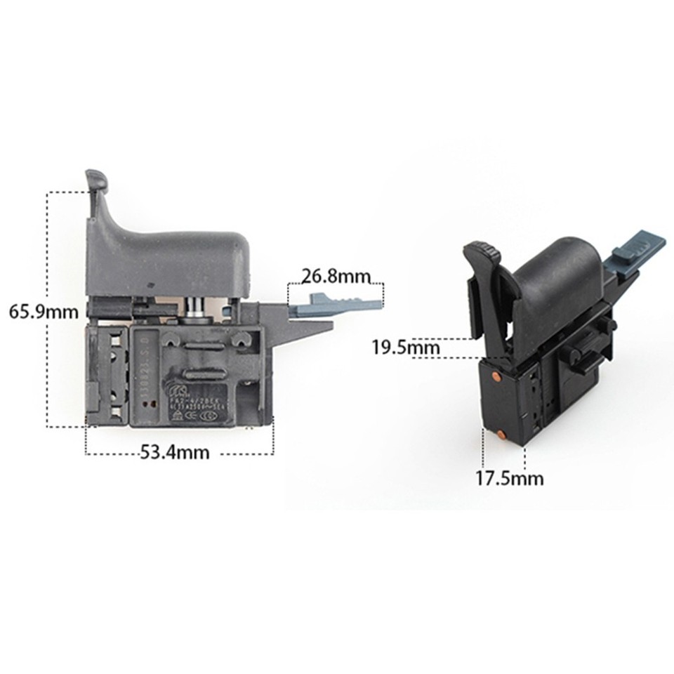 Electric Drill Switch Metal For Power Tool Parts 1 pcs Useful Newest ...