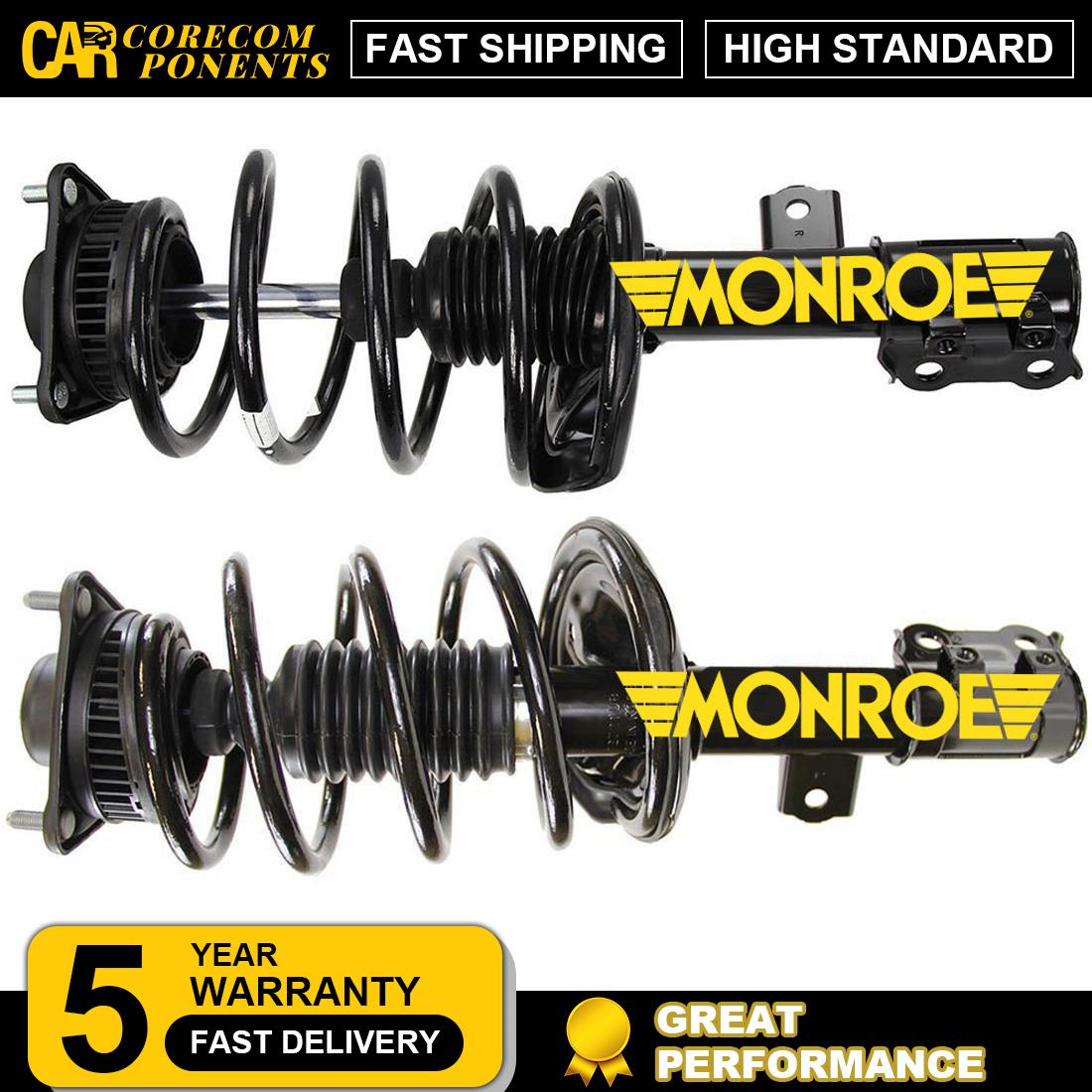 OE Monroe Front Struts w/ Coil Spring Assembly For 2010-2013 Kia Forte ...