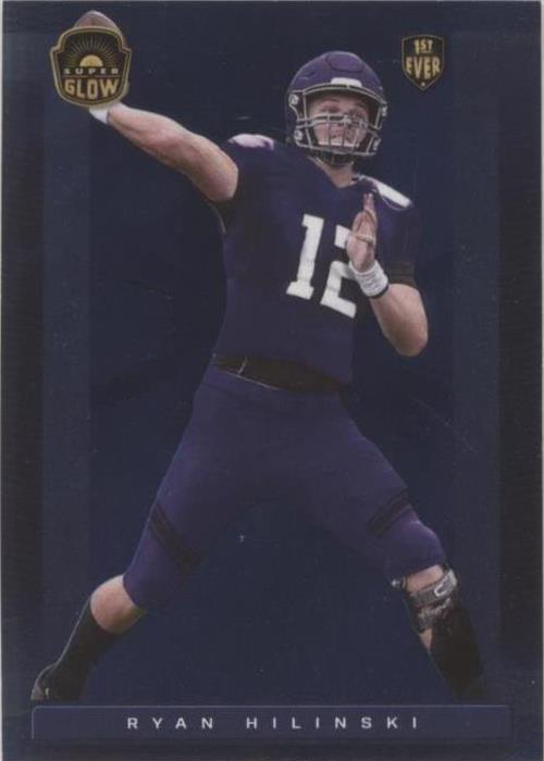 2021 Super Glow Sports Inaugural Edition - Ryan Hilinski #31 Blue Foil ...