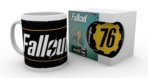 Fallout 76 Logo 10oz Ceramic Mug Please Stand by Gaming Breakfast Cup ...