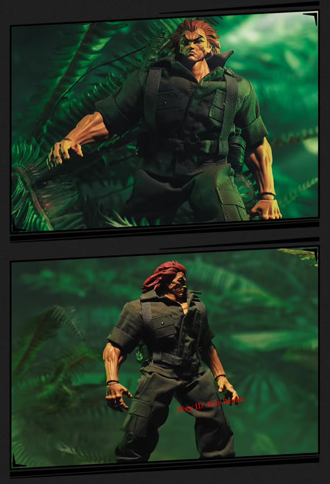 New 1/10 Custom Wired Combat Suit Set For 7'' Storm BAKI Hanma Yujiro ...