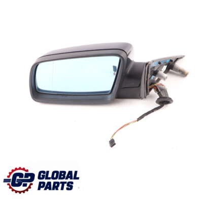Wing Mirror BMW E60 E61 LCI Heated Left N/S Monacoblau Monaco Blue A35 ...