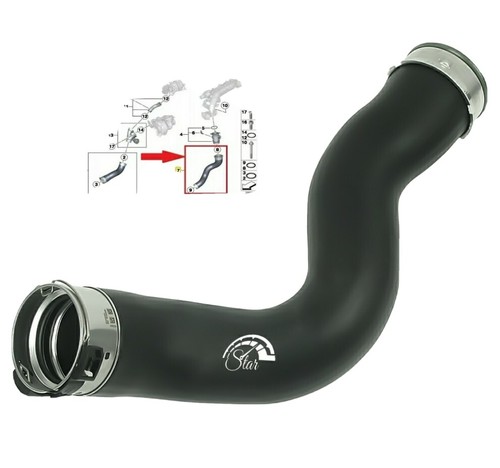 Tubo di Aspirazione per BMW F15 F85 X5 2.5d 2.5dX Manicotto Turbo 11618515639 | eBay