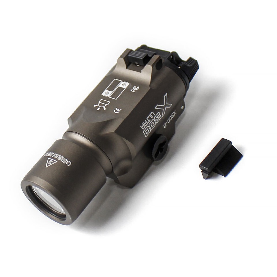 X300 B Ultra LED Flashlight Weapon Pistol Light Torch X300-B Constant ...