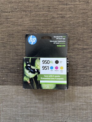 HP 950XL/951 Multi-Color Ink Cartridge Set C2P01FN CN045AN & CR314CN ...