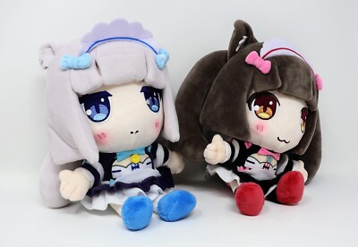 Nekopara Limited Edition Vanilla & Chocola Makeship Plush Plushie ...