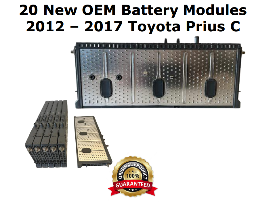 20 Brand New OEM Original Modules for your Prius C Hybrid Battery 2012 ...