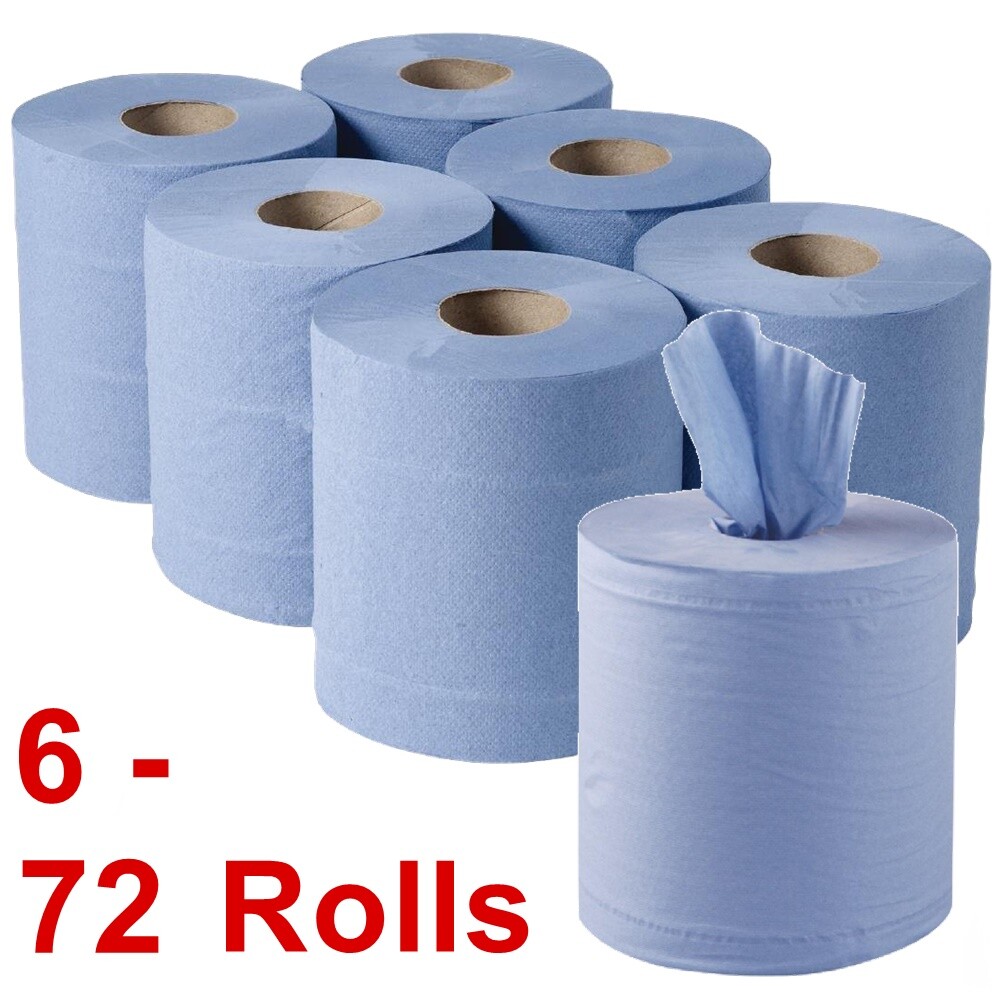 Blue Rolls Centrefeed 2 Ply Embossed Blue Roll Blue Rolls Paper Towel ...
